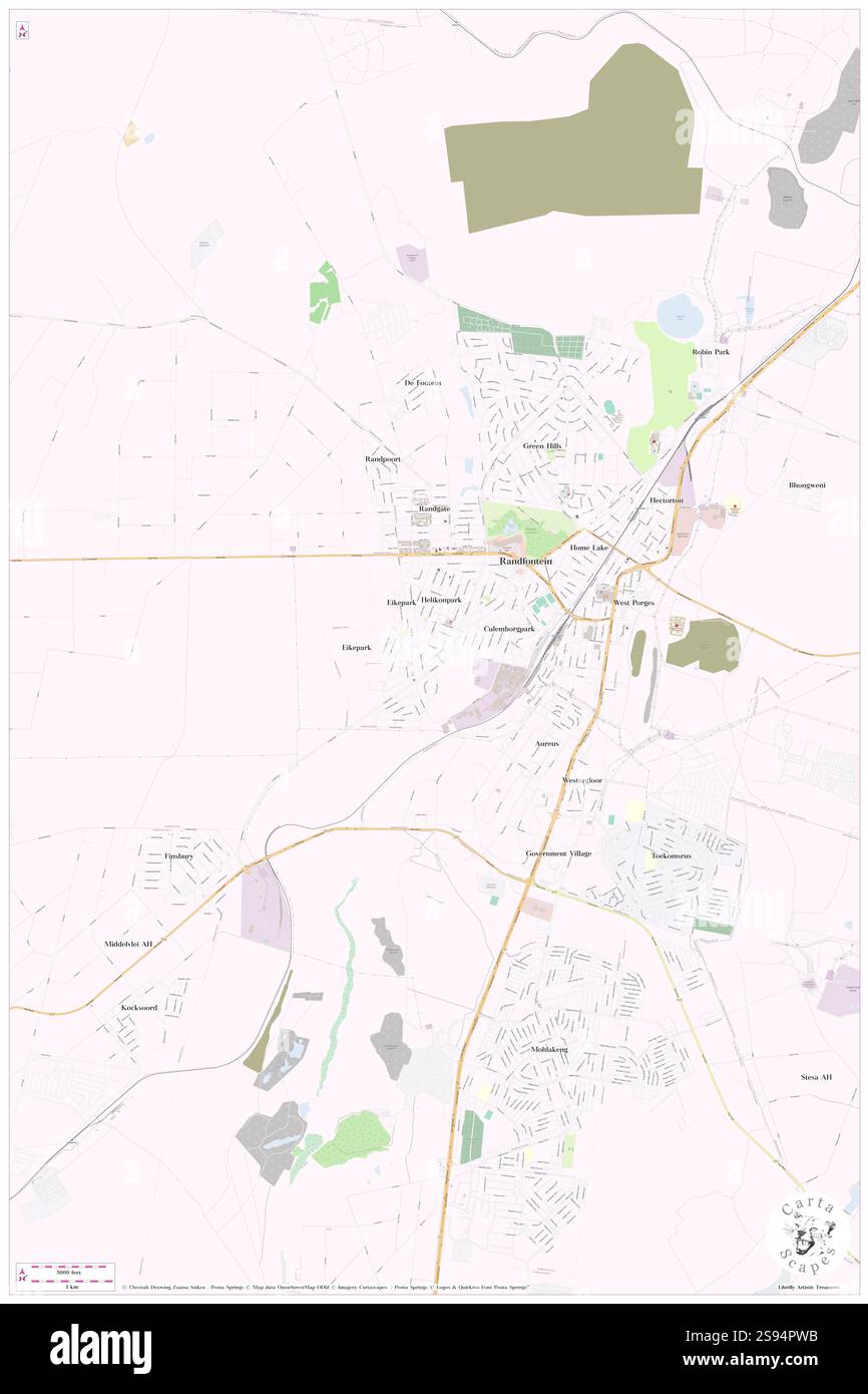 Randfontein, West Rand District Municipality, ZA, South Africa, Gauteng ...