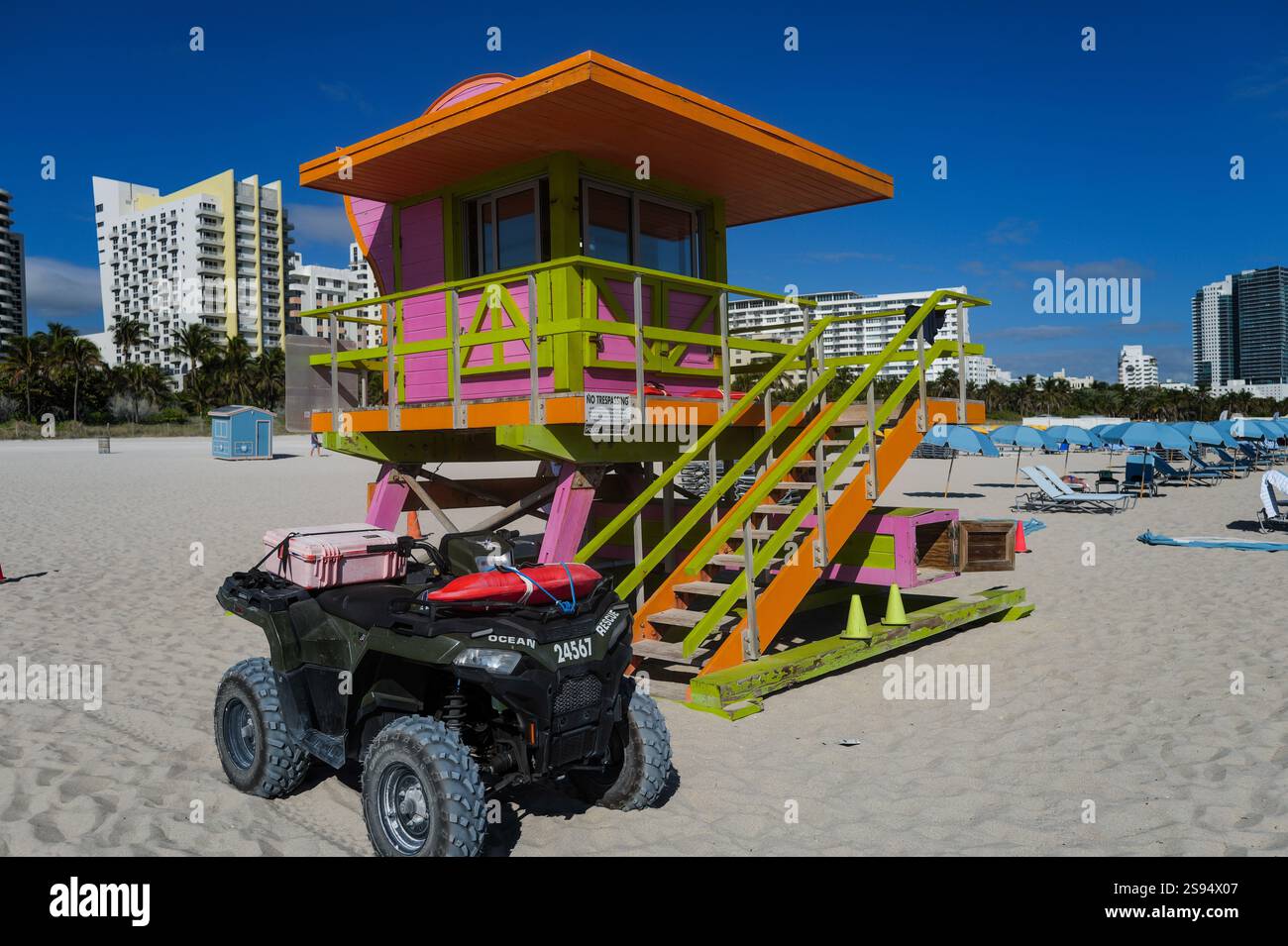 The iconic Lifeguard Huts along Miami Beach, designed by William Lane ...