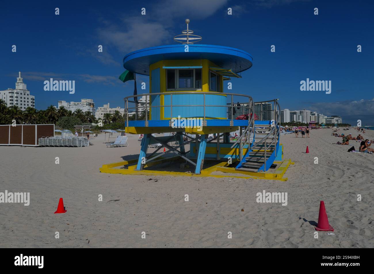 The iconic Lifeguard Huts along Miami Beach, designed by William Lane ...