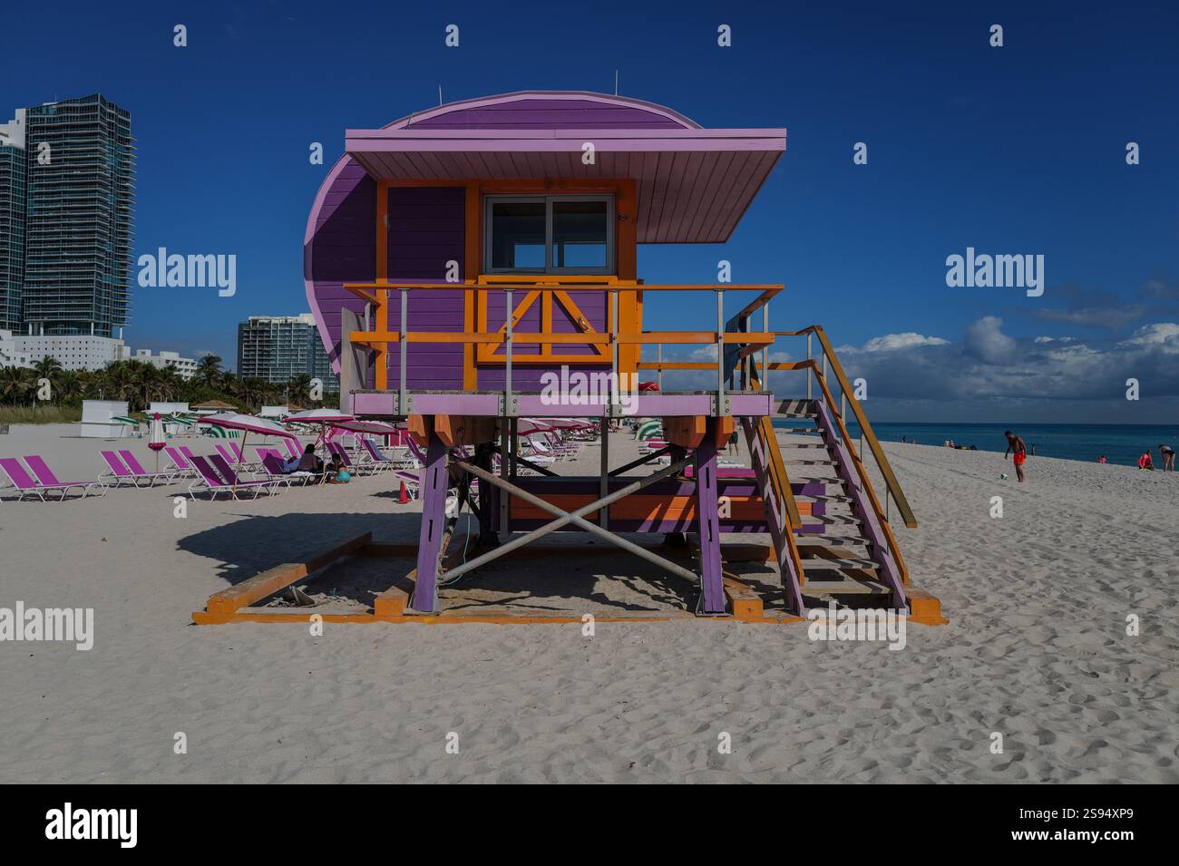 The iconic Lifeguard Huts along Miami Beach, designed by William Lane ...