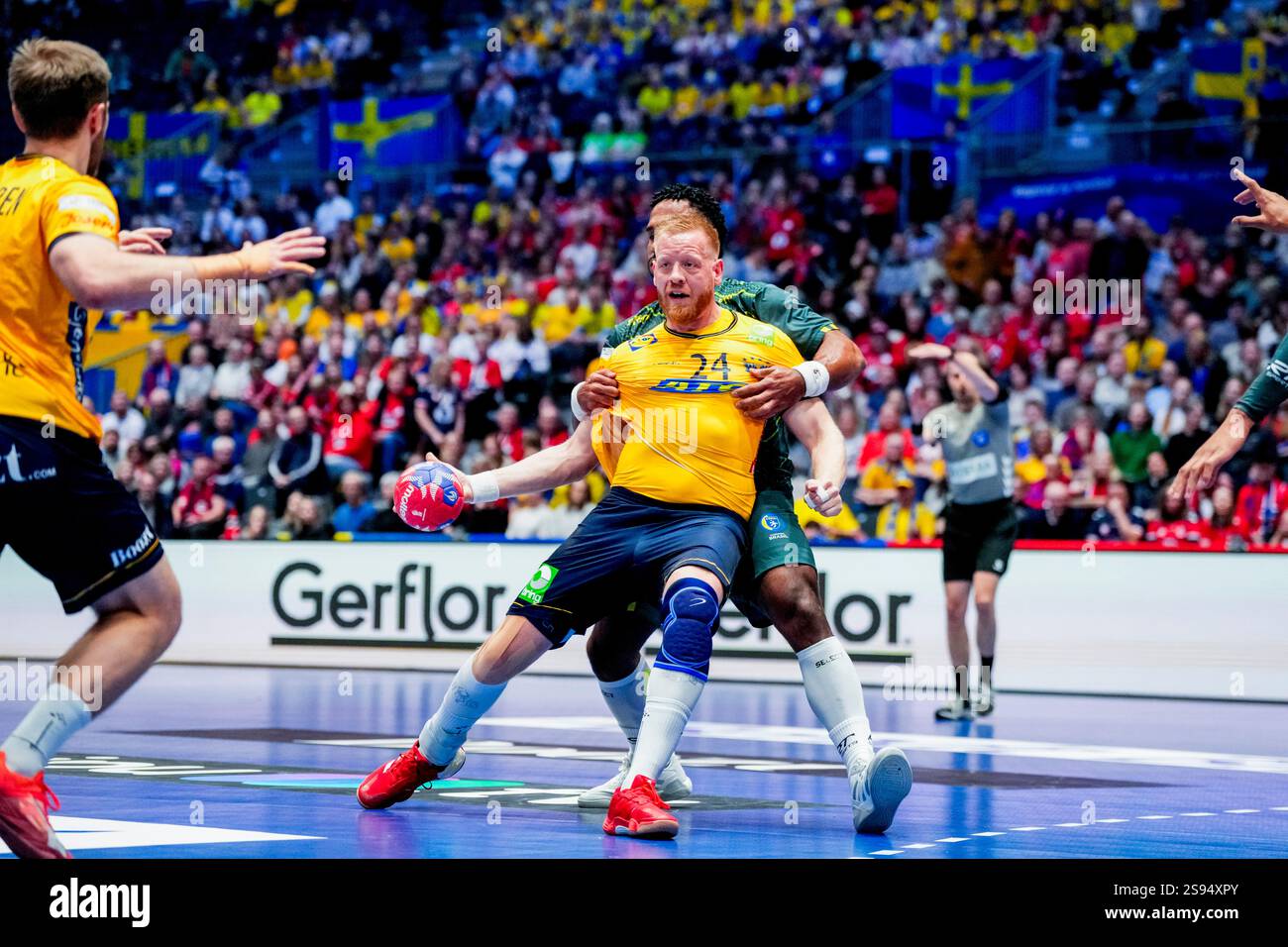 Fornebu 20250124. Sweden's Jim Gottfridsson during the World ...