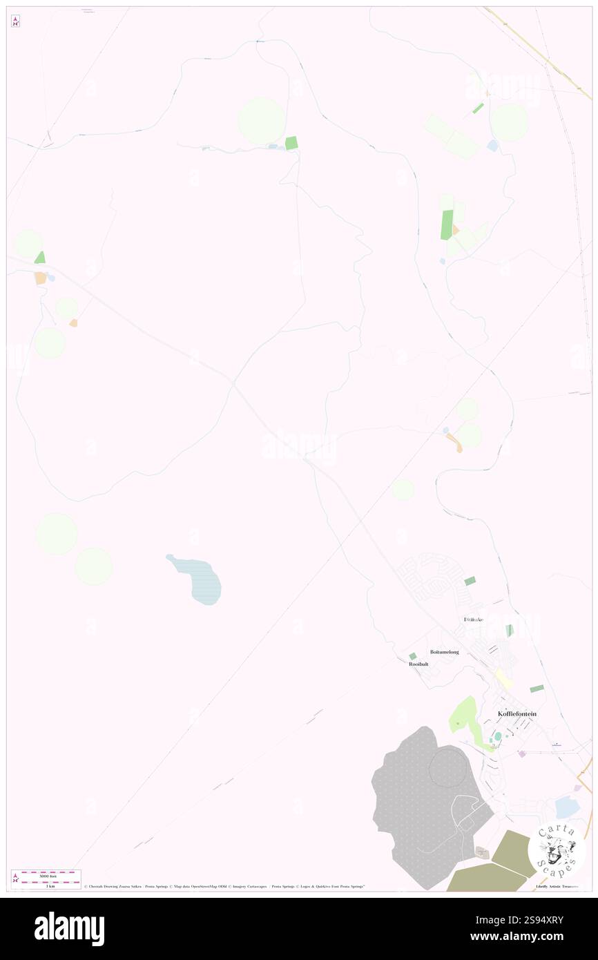 Spykerkoppies, Xhariep District Municipality, ZA, South Africa, Orange ...