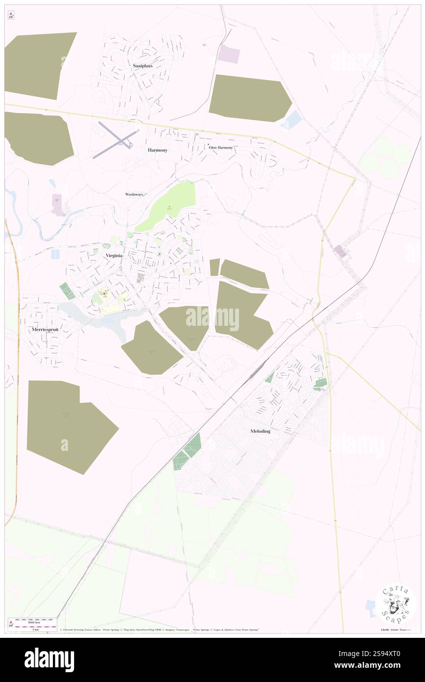 Virginia, Lejweleputswa District Municipality, ZA, South Africa, Orange ...