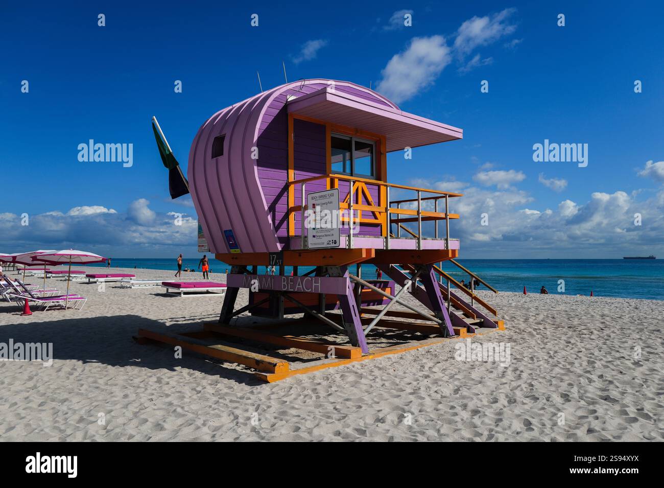 The iconic Lifeguard Huts along Miami Beach, designed by William Lane ...