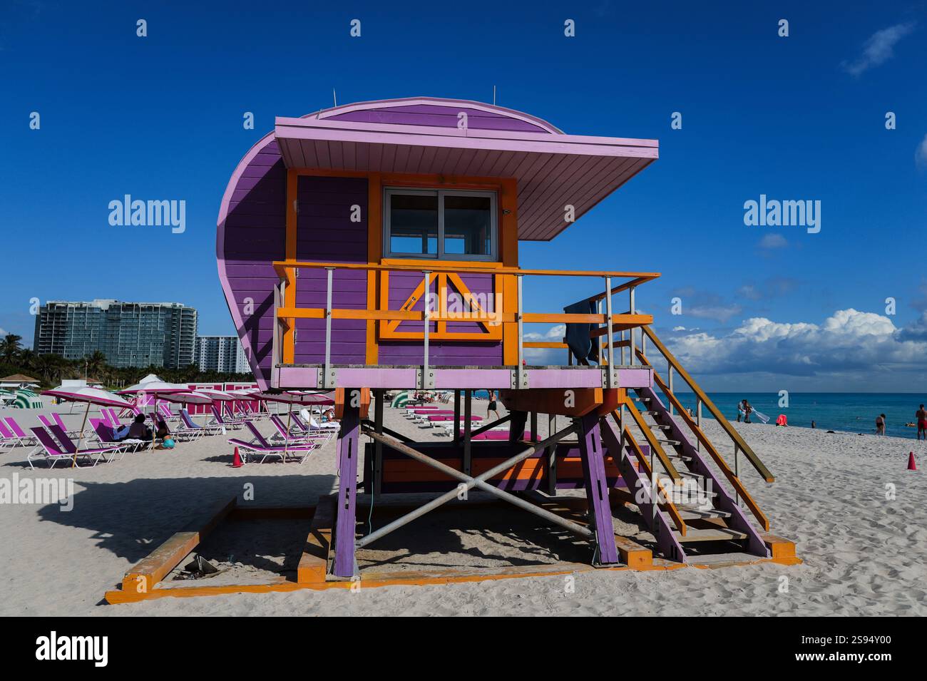 The iconic Lifeguard Huts along Miami Beach, designed by William Lane ...