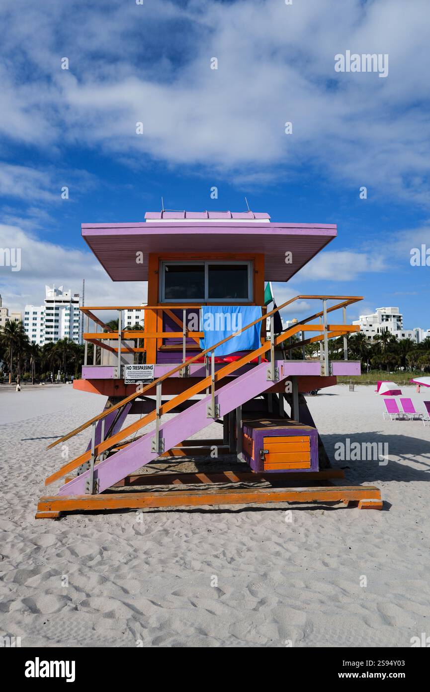 The iconic Lifeguard Huts along Miami Beach, designed by William Lane ...