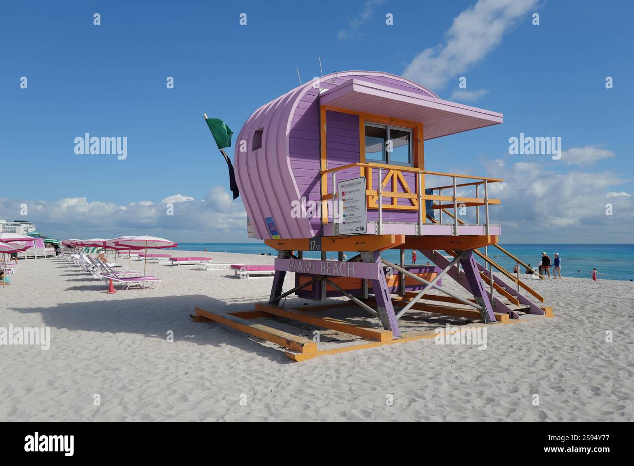 The iconic Lifeguard Huts along Miami Beach, designed by William Lane ...