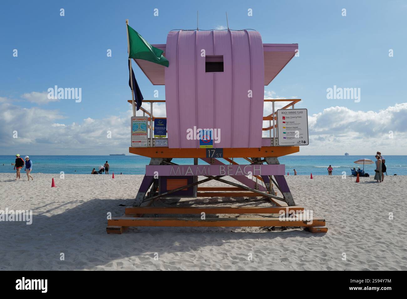 The iconic Lifeguard Huts along Miami Beach, designed by William Lane ...