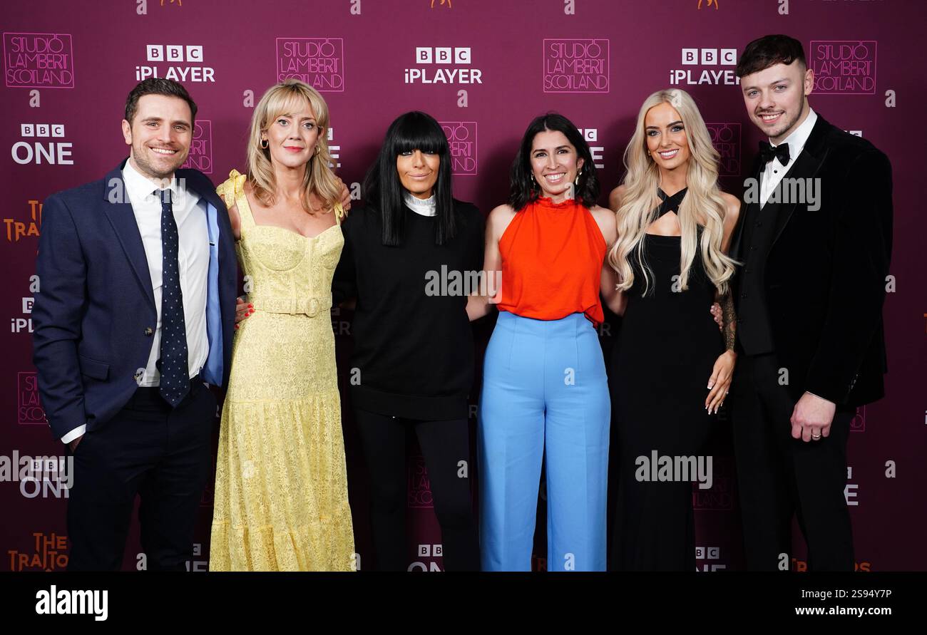 (left to right) Alexander, Frankie, Claudia Winkleman, Charlotte ...