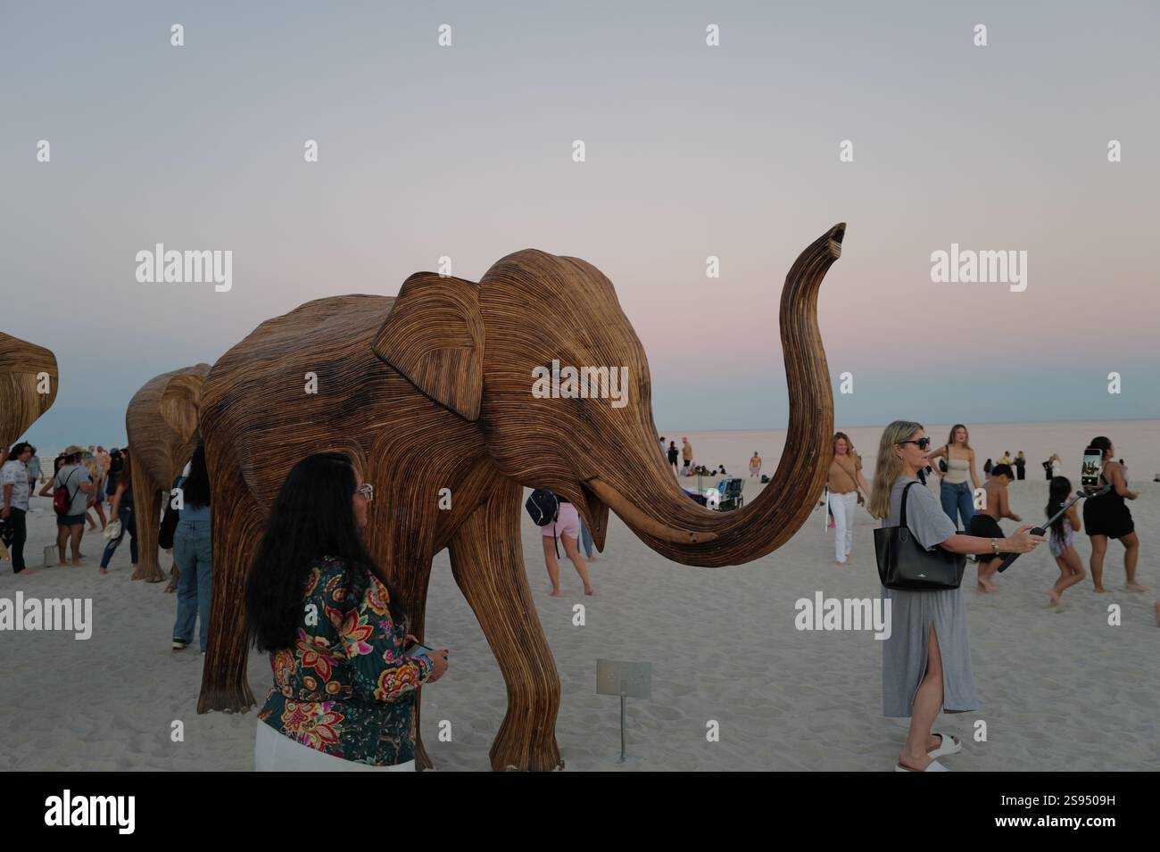 The Great Elephant Migration is a captivating public art installation ...