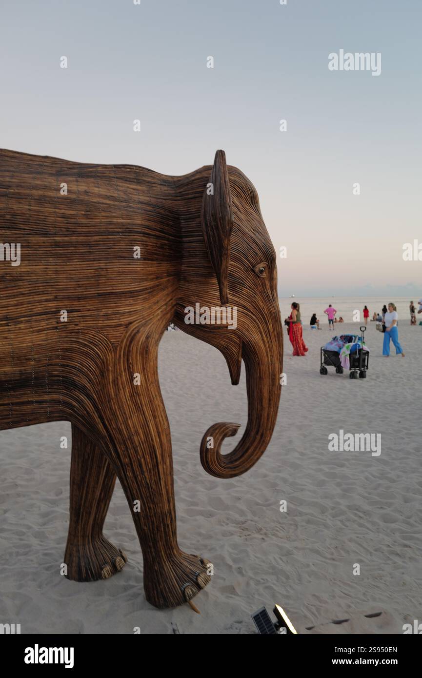 The Great Elephant Migration is a captivating public art installation ...