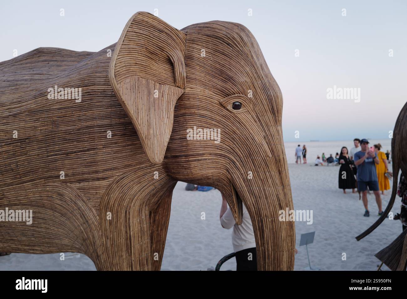 The Great Elephant Migration is a captivating public art installation ...