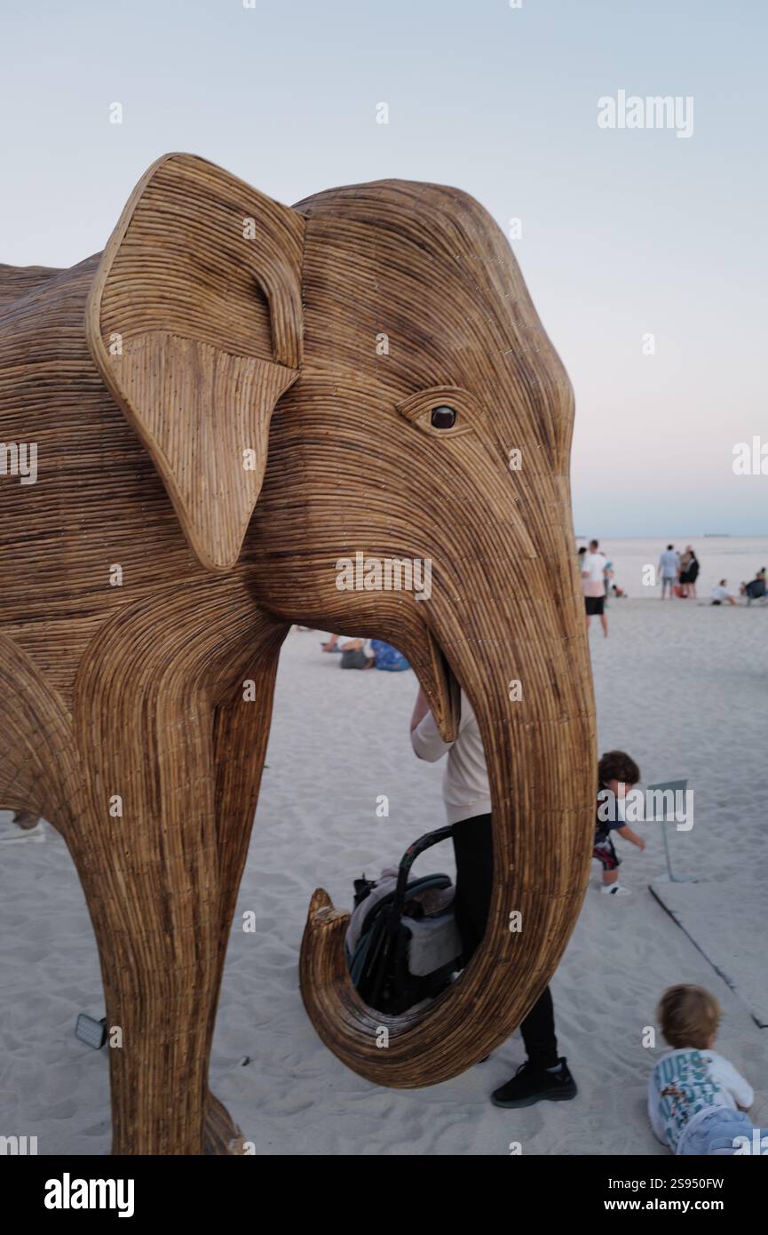 The Great Elephant Migration is a captivating public art installation ...