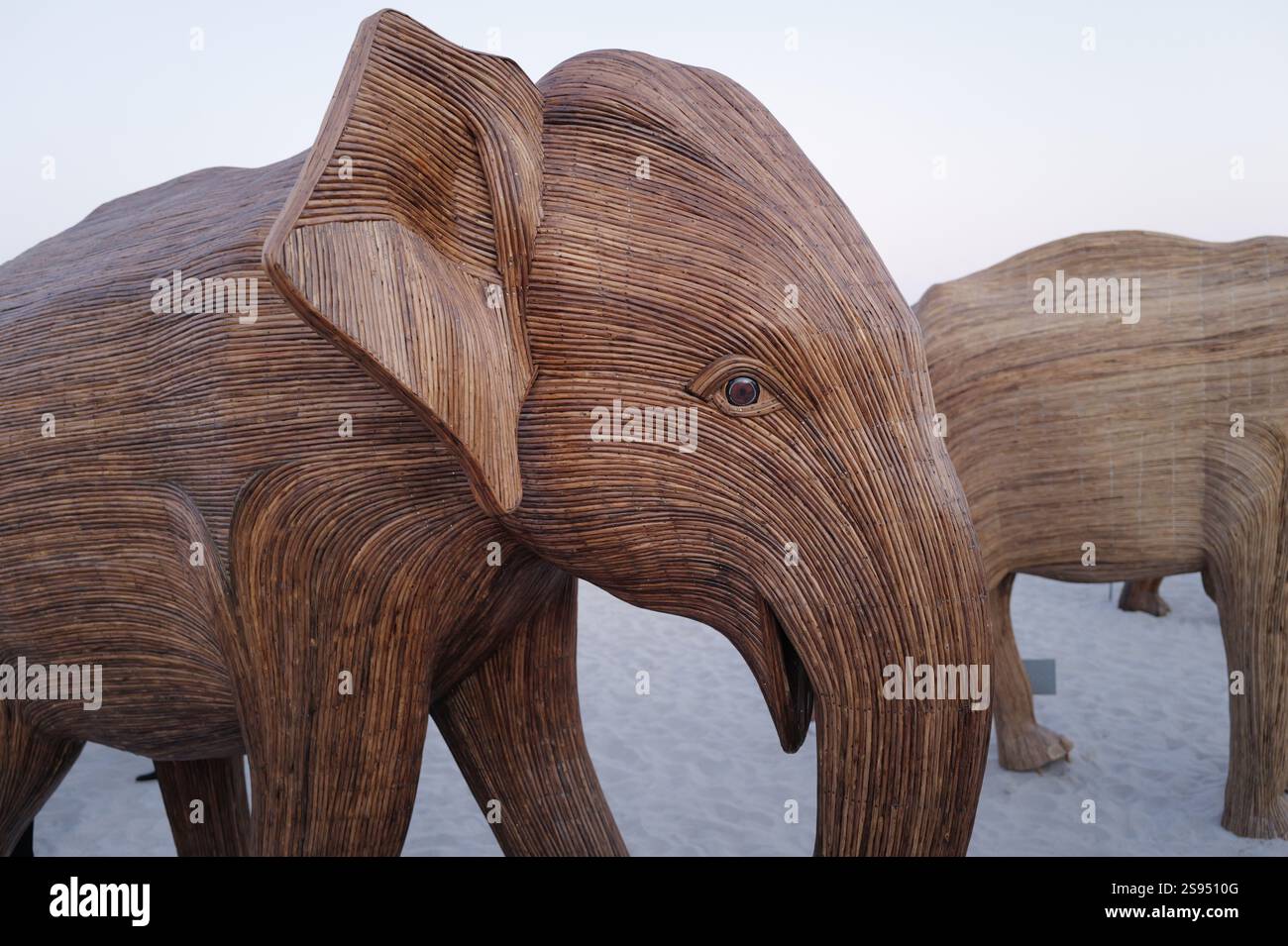 The Great Elephant Migration is a captivating public art installation ...