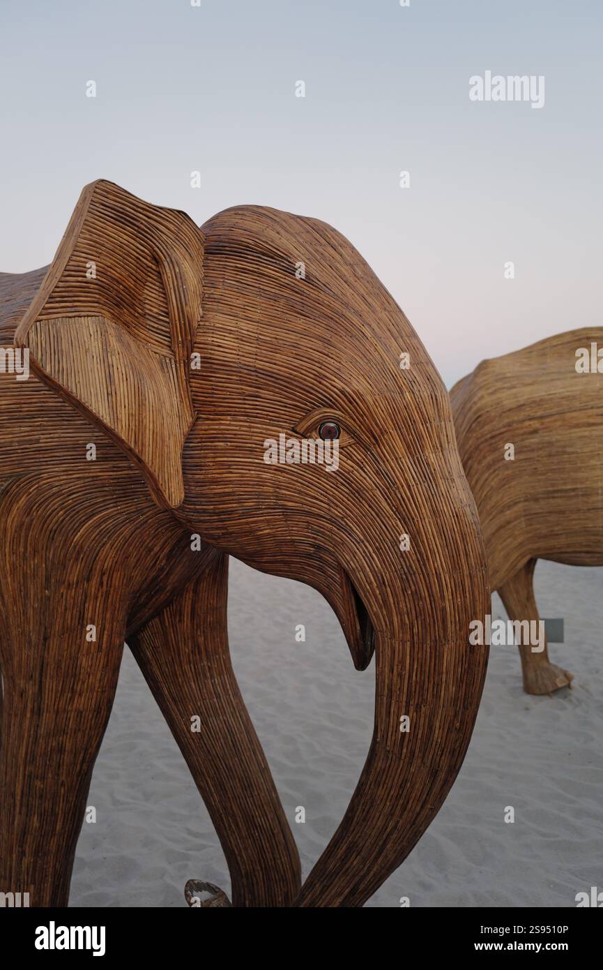 The Great Elephant Migration is a captivating public art installation ...