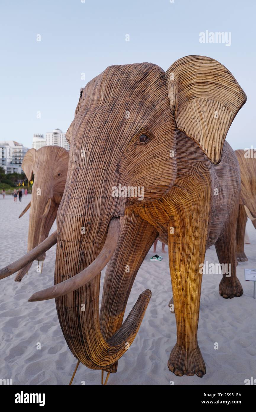 The Great Elephant Migration is a captivating public art installation ...