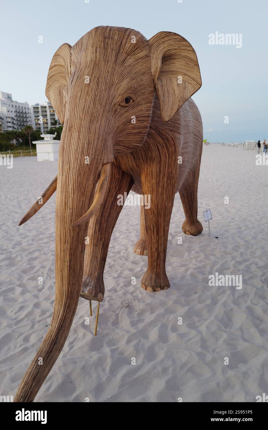 The Great Elephant Migration is a captivating public art installation ...