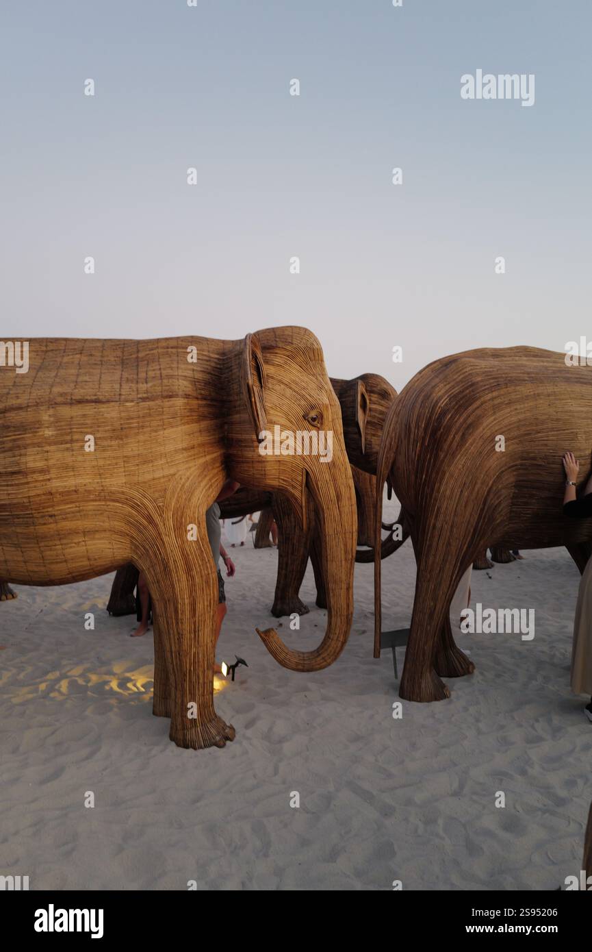 The Great Elephant Migration is a captivating public art installation ...