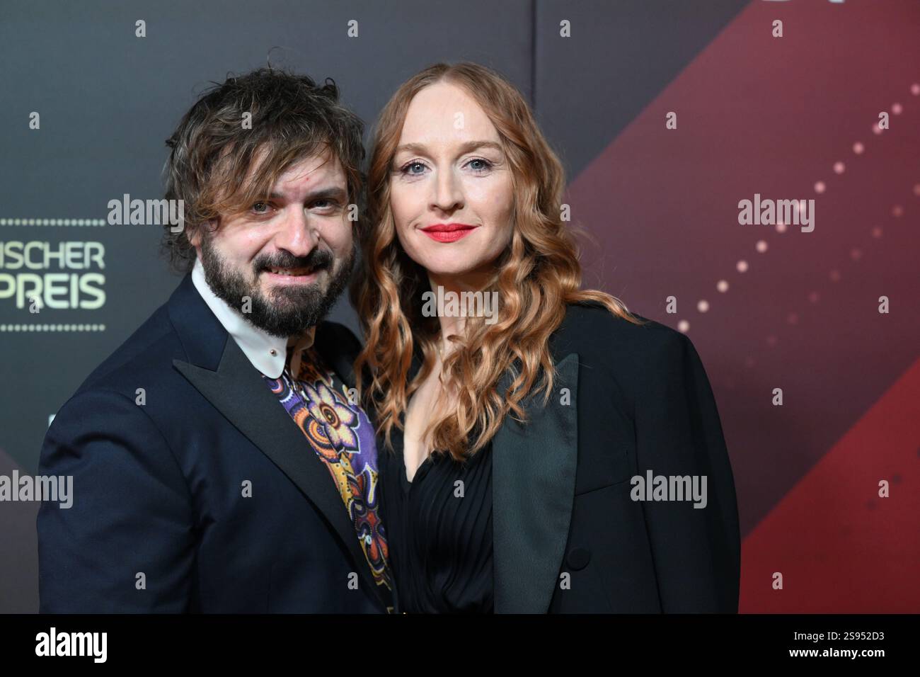 24 January 2025, Bavaria, Munich: Daniel Christensen and Brigitte ...
