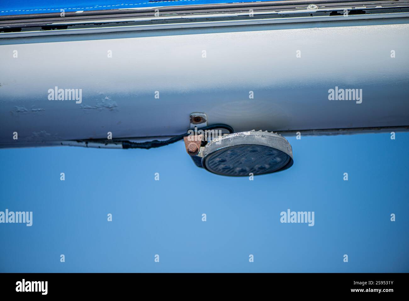 Sailing Precision: Ship Mast and Instruments Stock Photo - Alamy
