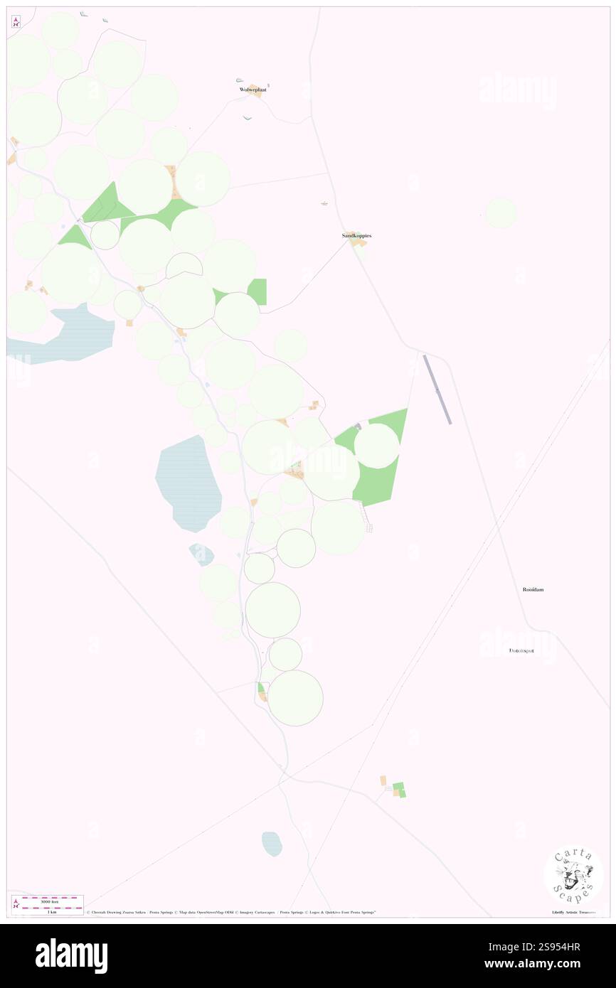 Waterput, Xhariep District Municipality, ZA, South Africa, Orange Free ...