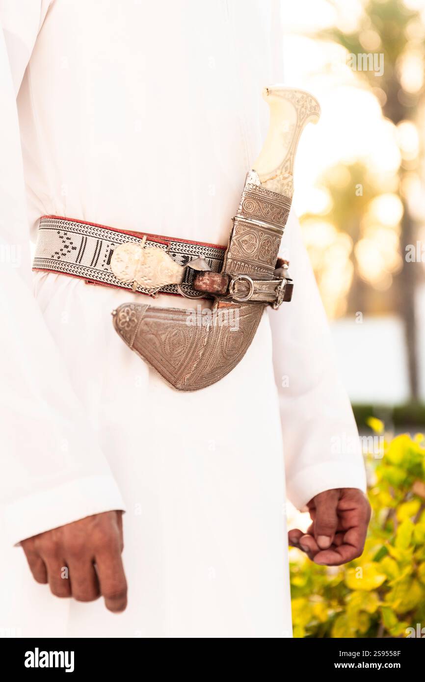 Khanjar, traditional dagger originating from Sultanate of Oman Stock ...