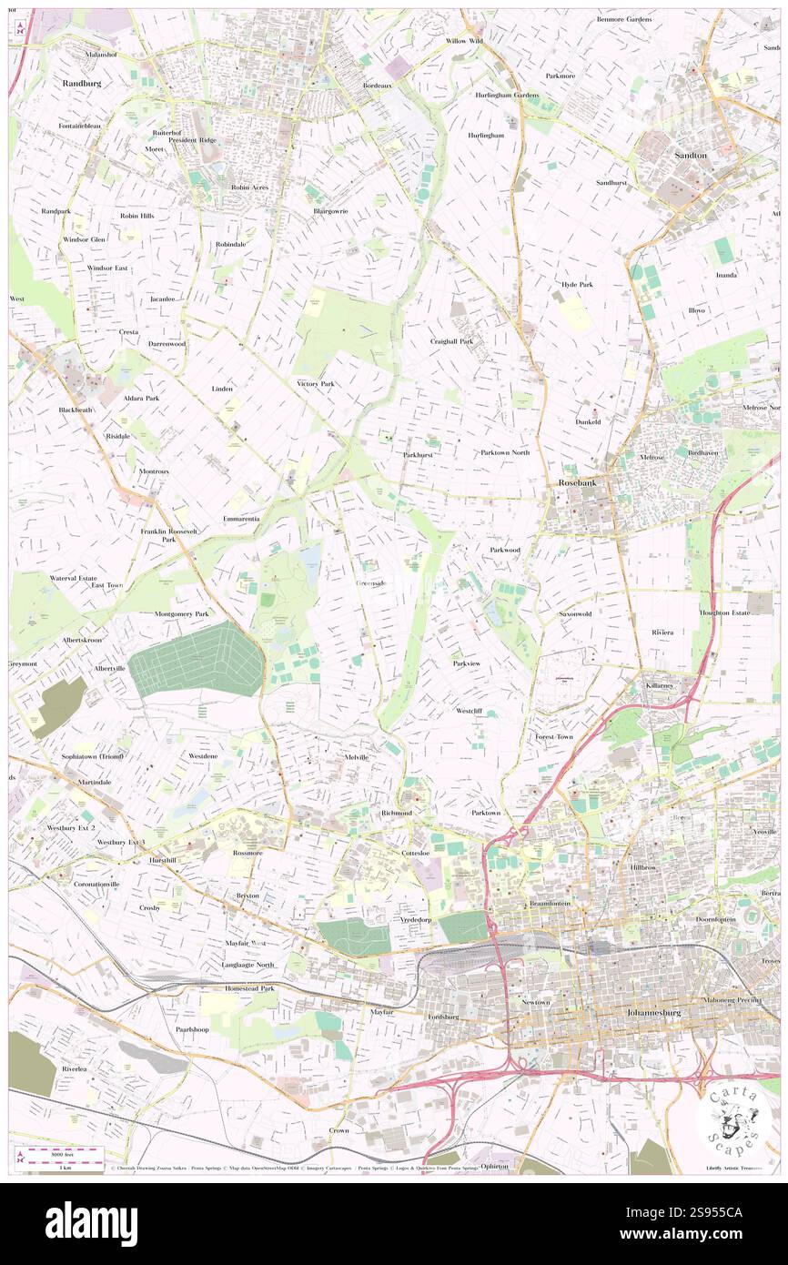 Greenside, City of Johannesburg Metropolitan Municipality, ZA, South ...