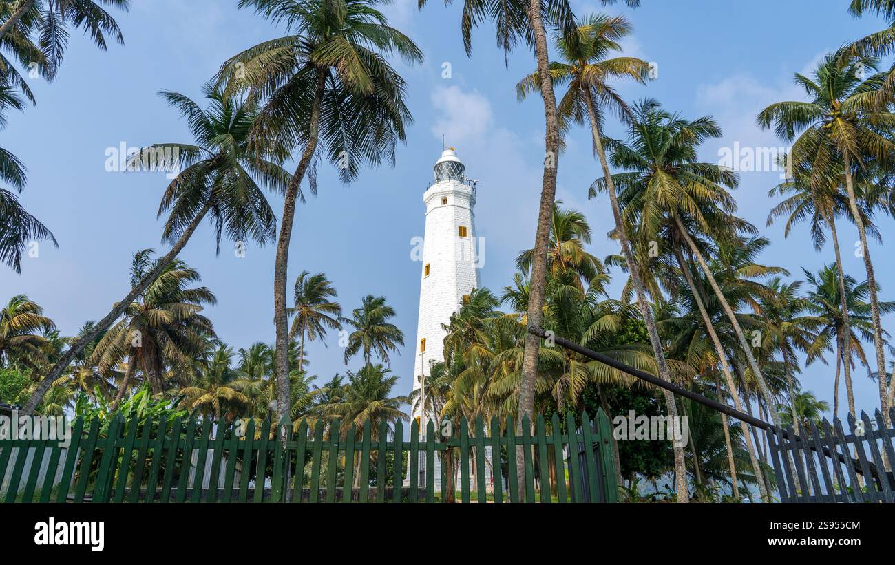 Dondra, Sri Lanka—January 18, 2025: The iconic Dondra Lighthouse, a ...