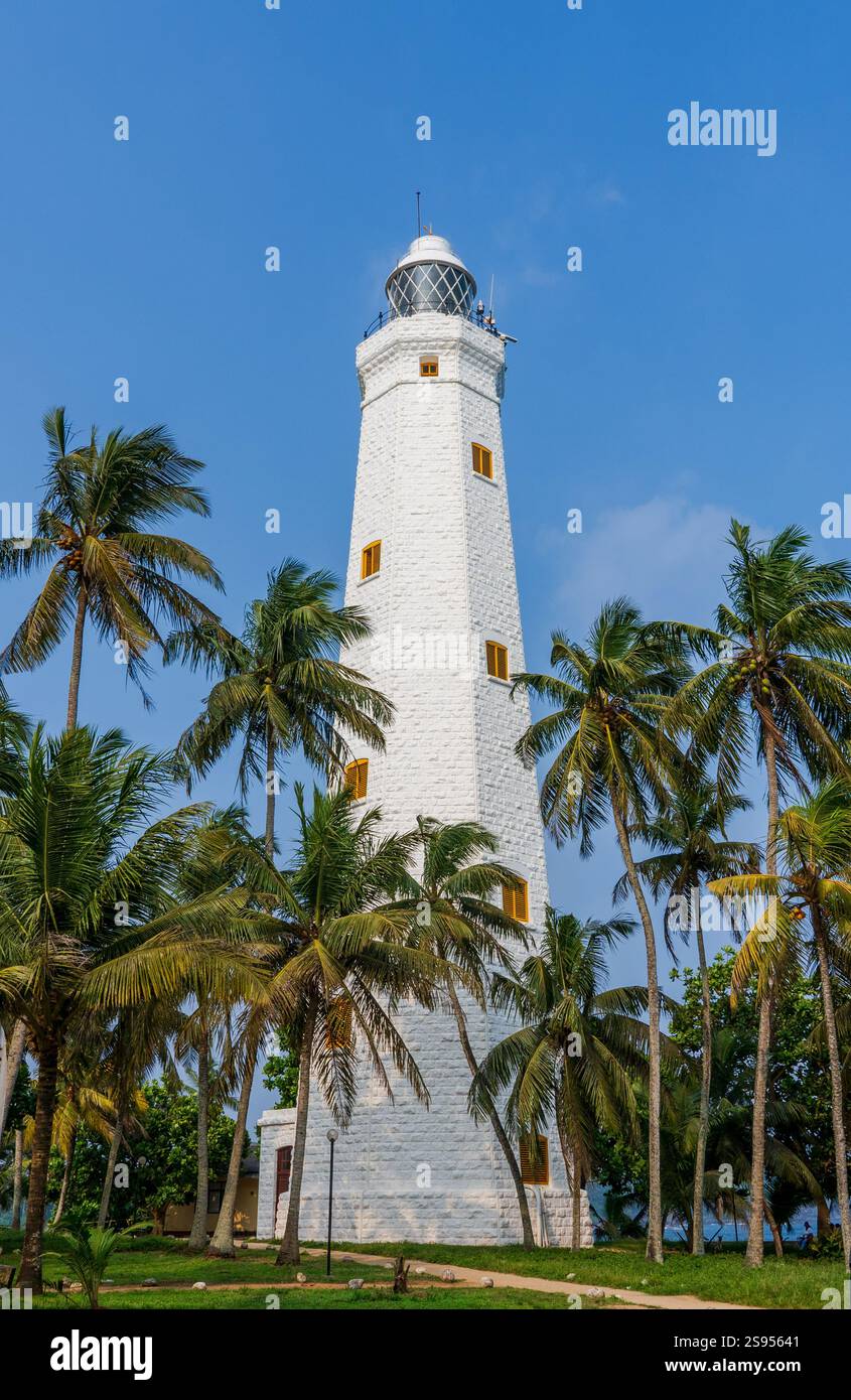 Dondra, Sri Lanka—January 18, 2025: The iconic Dondra Lighthouse, a ...