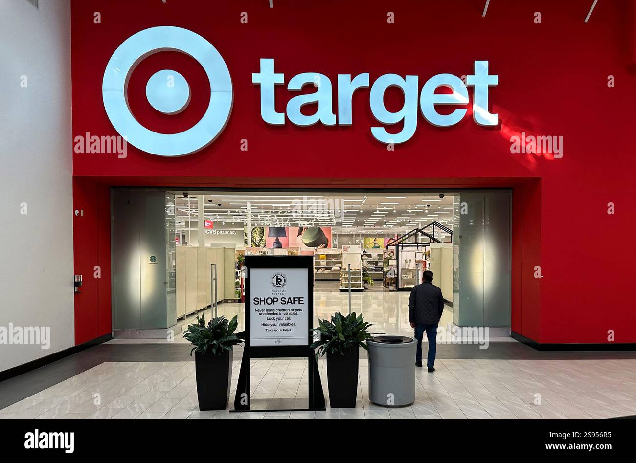 FILE - A person heads into a Target store Thursday, Jan. 11, 2024, in ...