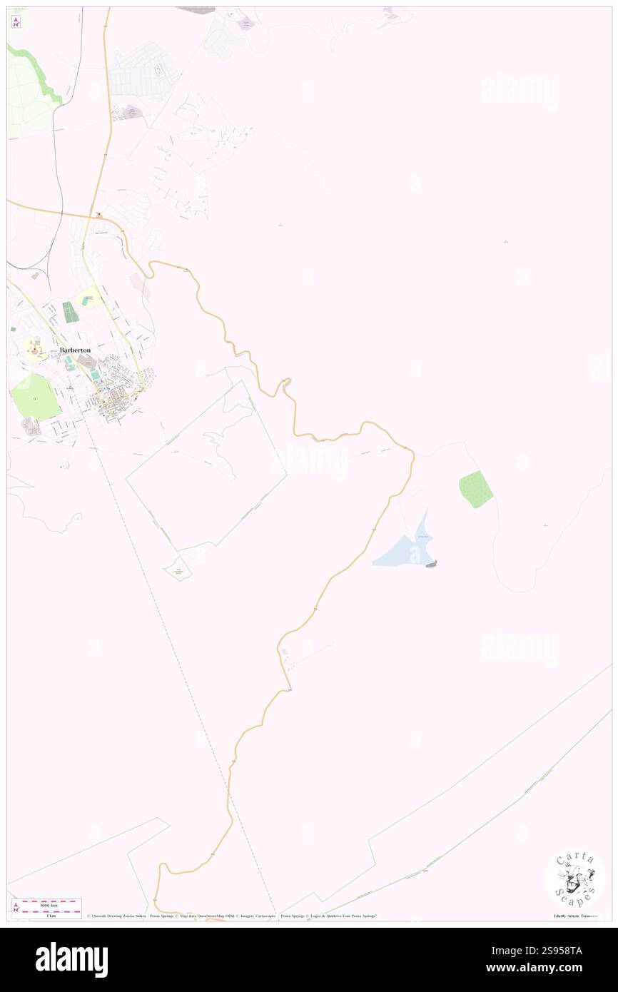 Saddleback Hill, Ehlanzeni District, ZA, South Africa, Mpumalanga, S 25 ...