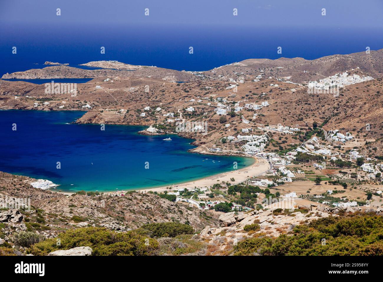Plage grecque hi-res stock photography and images - Alamy