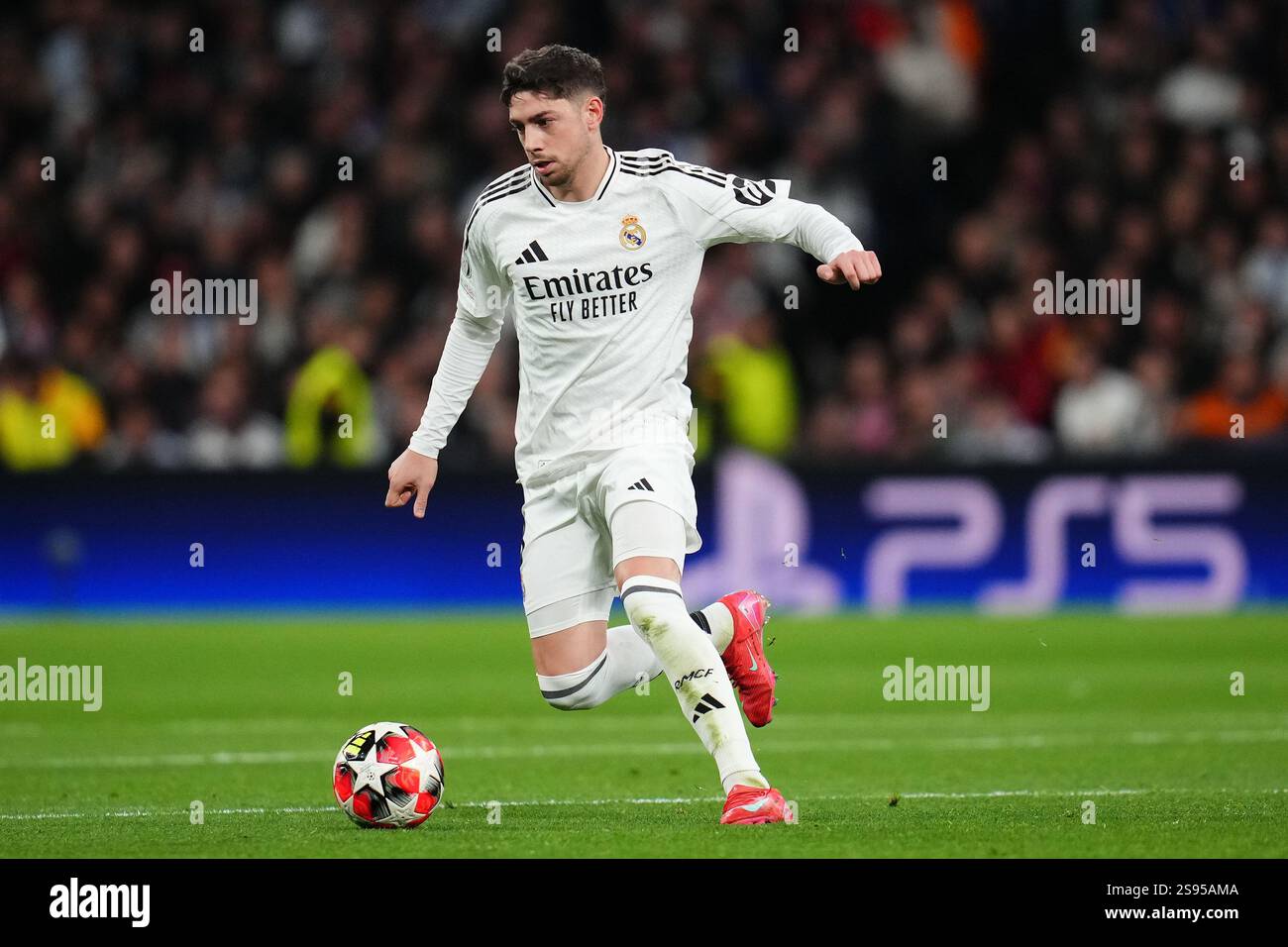 Fede Valverde of Real Madrid during the UEFA Champions League match ...