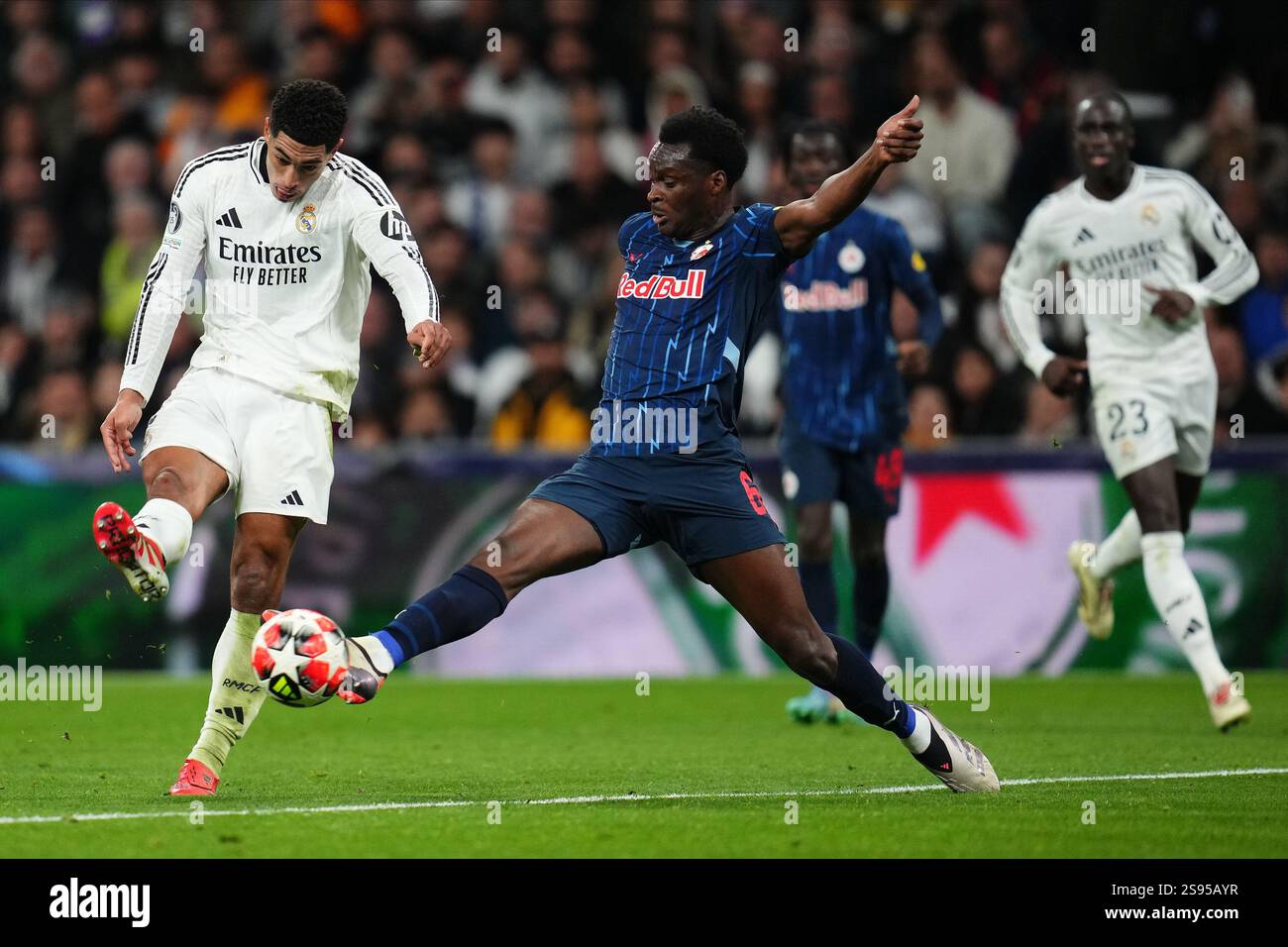 Jude Bellingham of Real Madrid during the UEFA Champions League match ...