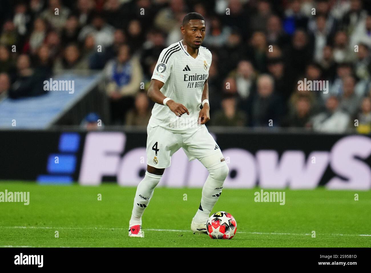 David Alaba of Real Madrid during the UEFA Champions League match ...