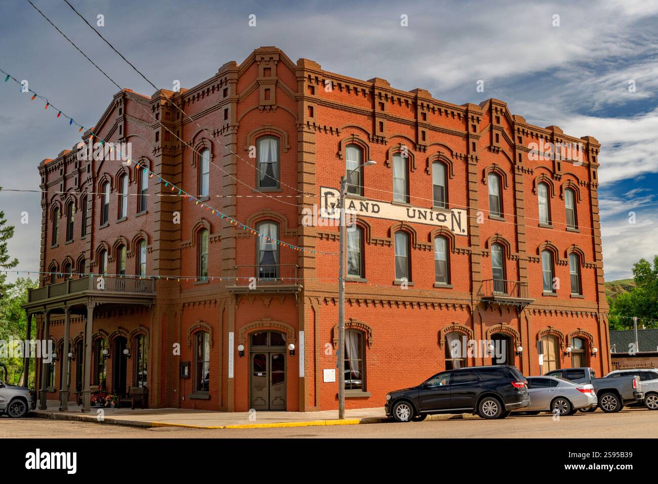 Historic Grand Union Hotel and Restaurant in Fort Benton, Montana, USA ...