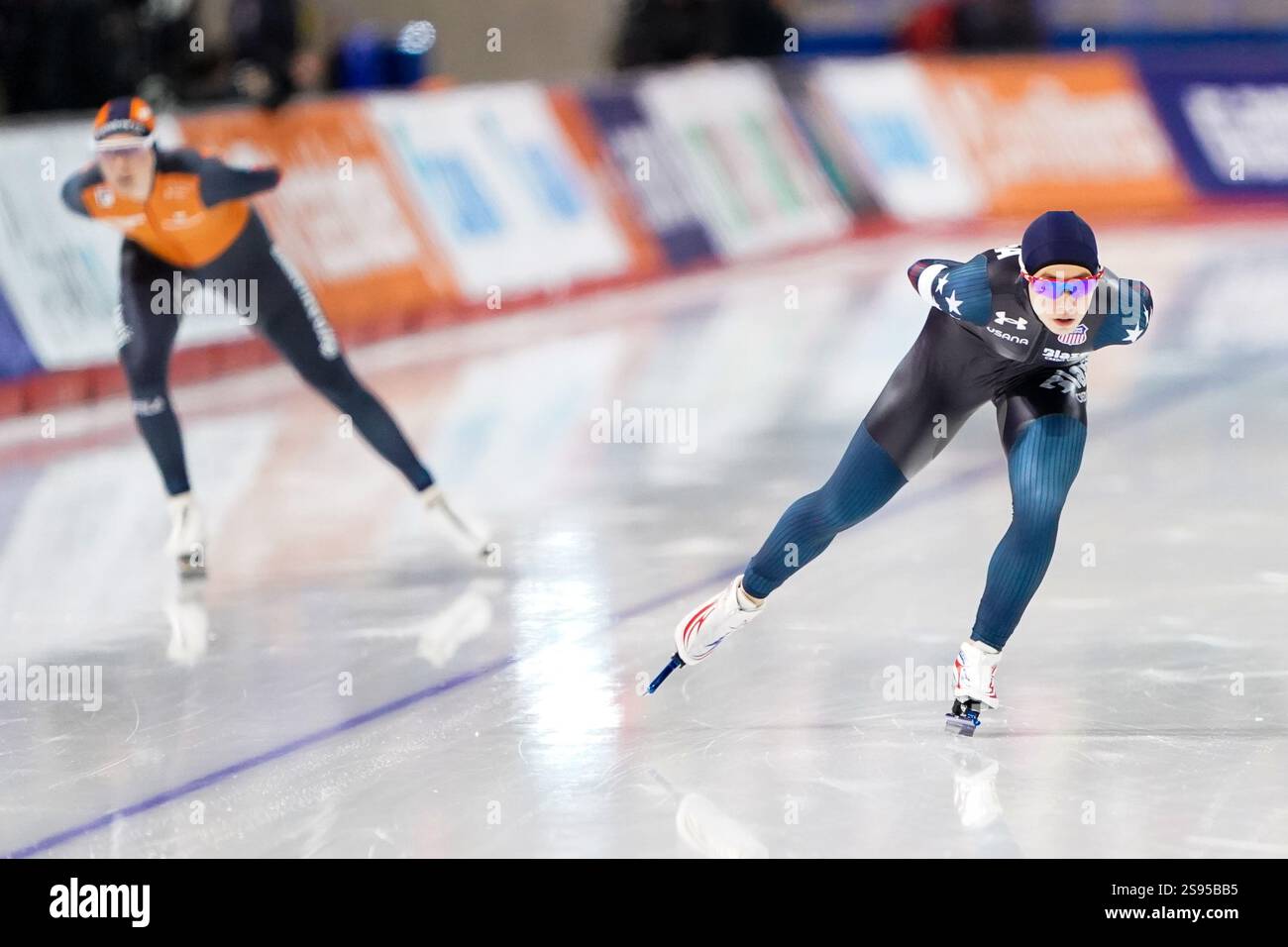 CALGARY, CANADA - JANUARY 24: Greta Myers of United States of America ...