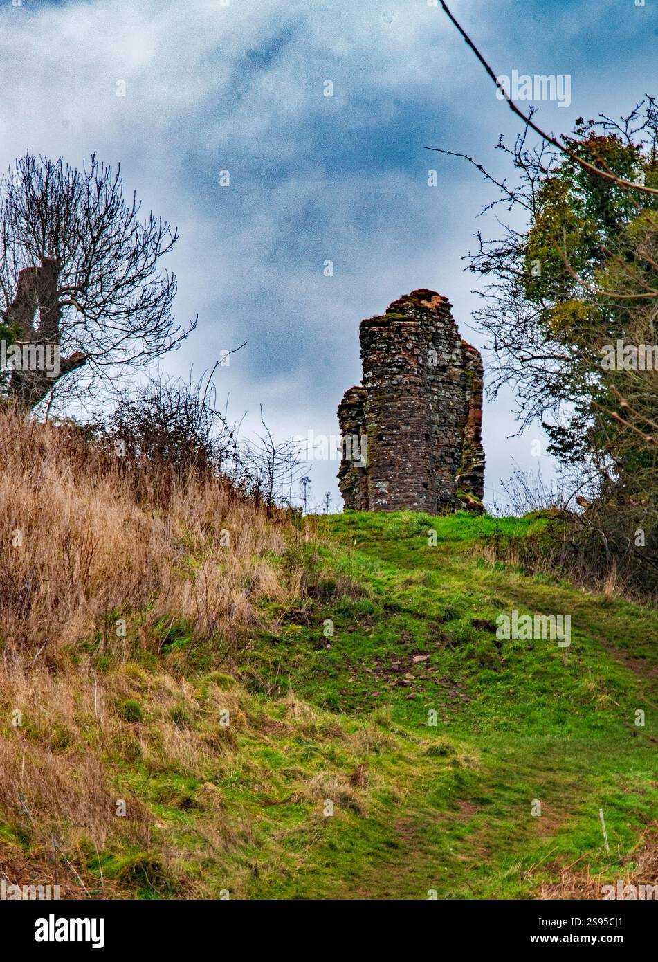 Snodhill castle herefordshire hi-res stock photography and images - Alamy