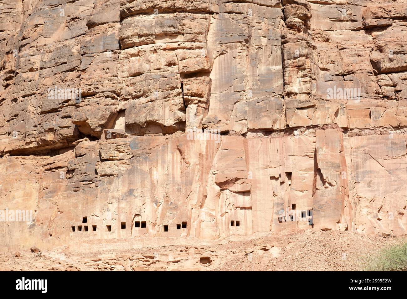 Ancient tombs of Dadan the capital of Lihyan kingdom, Al Ula, Saudi ...