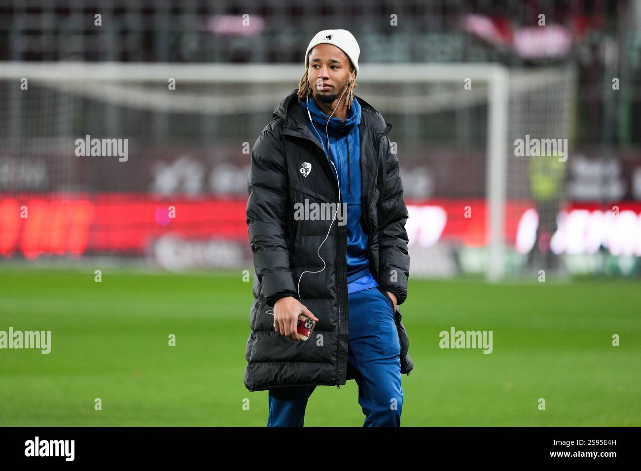 38 Ayoub JABBARI (gf38) during the Ligue 2 BKT match between Metz and ...