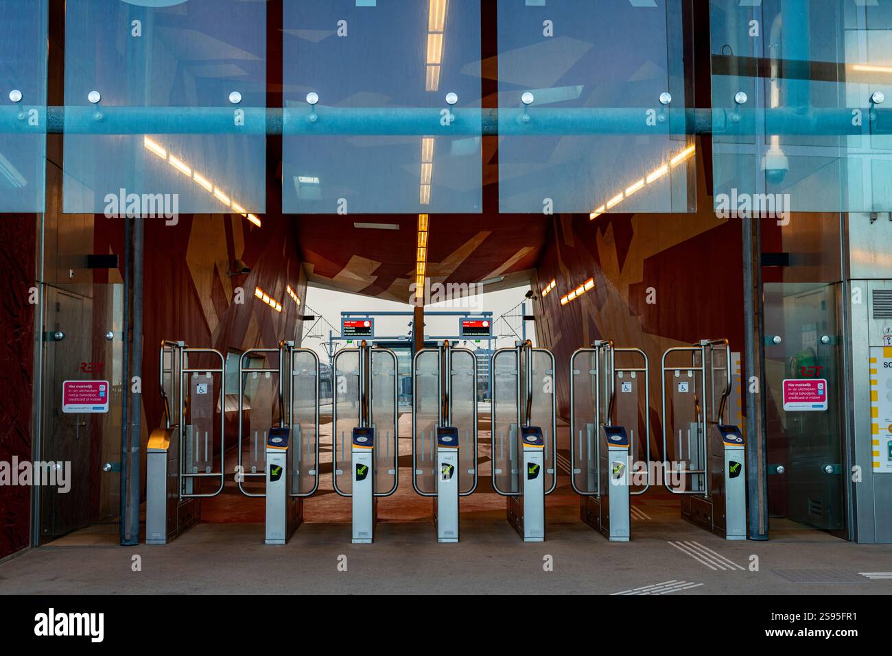 The Newly Build Metro & Railway Station, right at the Beach of Hook of ...