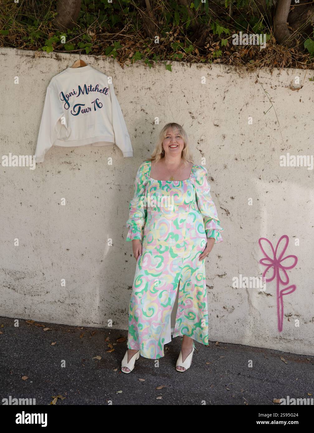 Amy Key in Los Angeles, California on 18th October 2024. Pic © Dan Tuffs www.dantuffs.com Stock ...