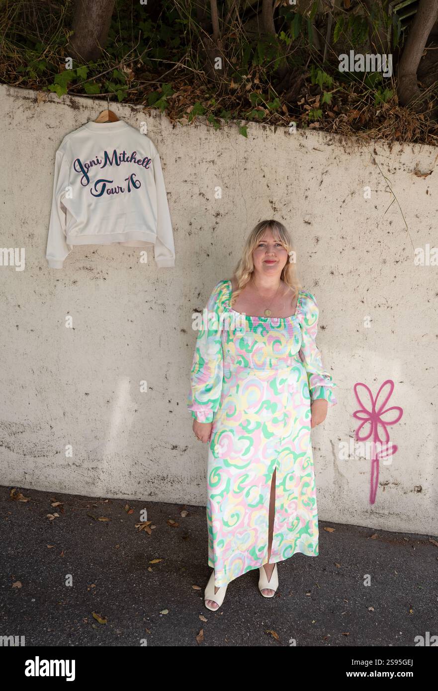 Amy Key in Los Angeles, California on 18th October 2024. Pic © Dan ...