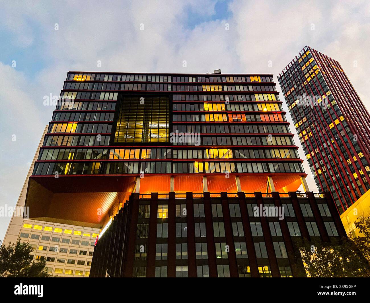 Rotterdam sunset old new hi-res stock photography and images - Alamy