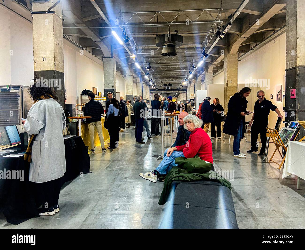 Artloving Visitors of Photography Art Fair at Loods 6 KNSM Island ...