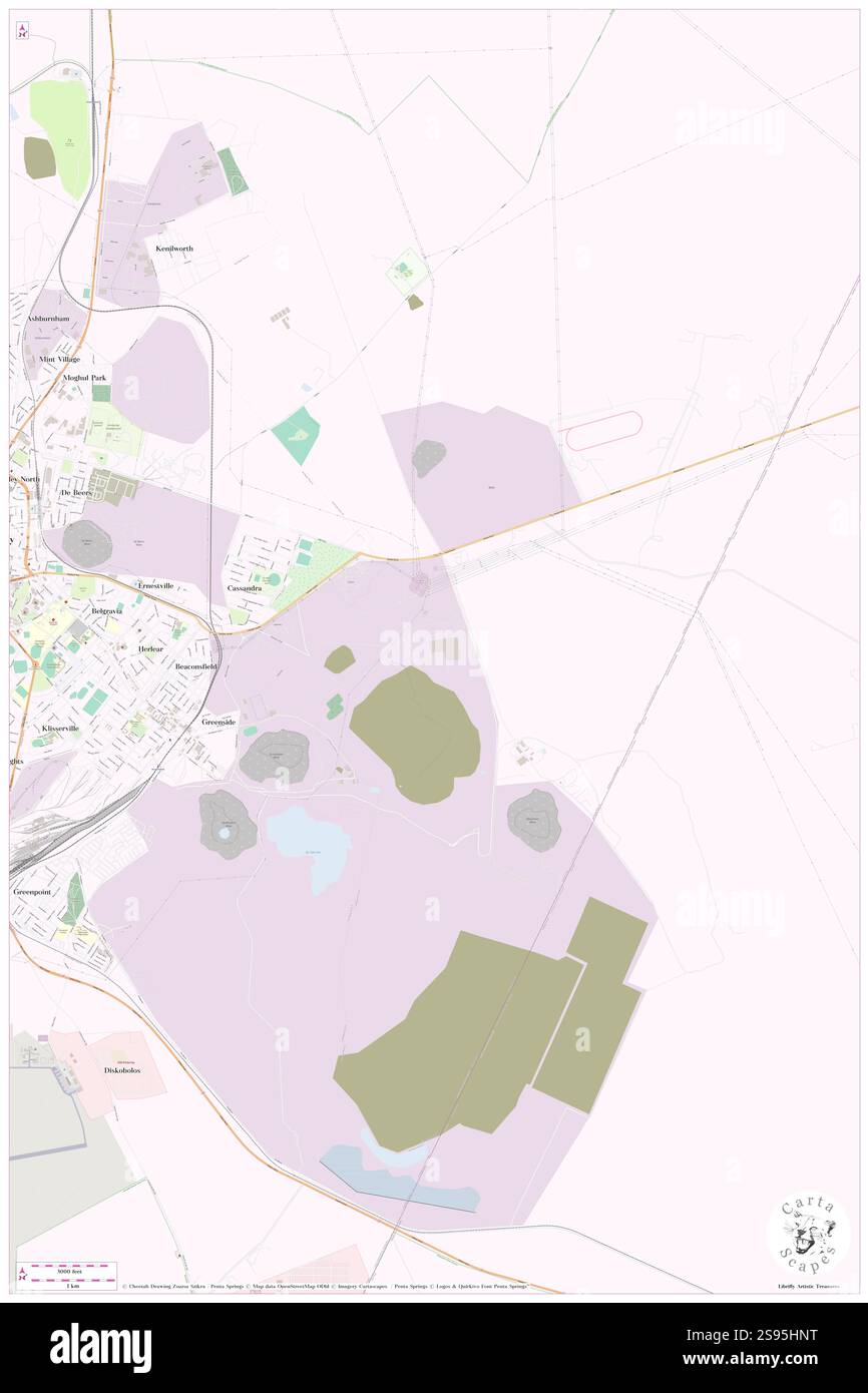 Kimberley East Airport, Frances Baard District Municipality, ZA, South ...