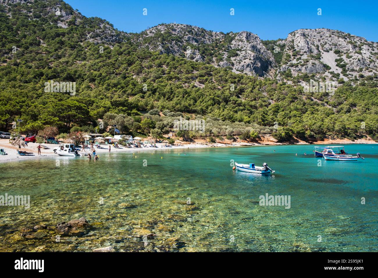 Plage grecque hi-res stock photography and images - Alamy