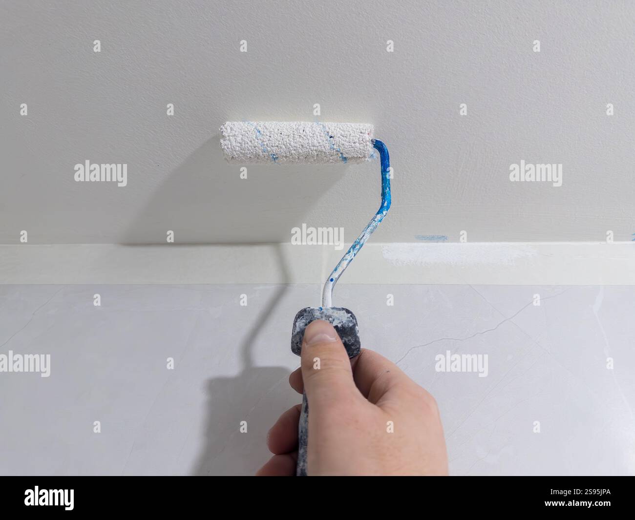 Transforming a Room with Fresh Paint and New Ideas Stock Photo - Alamy