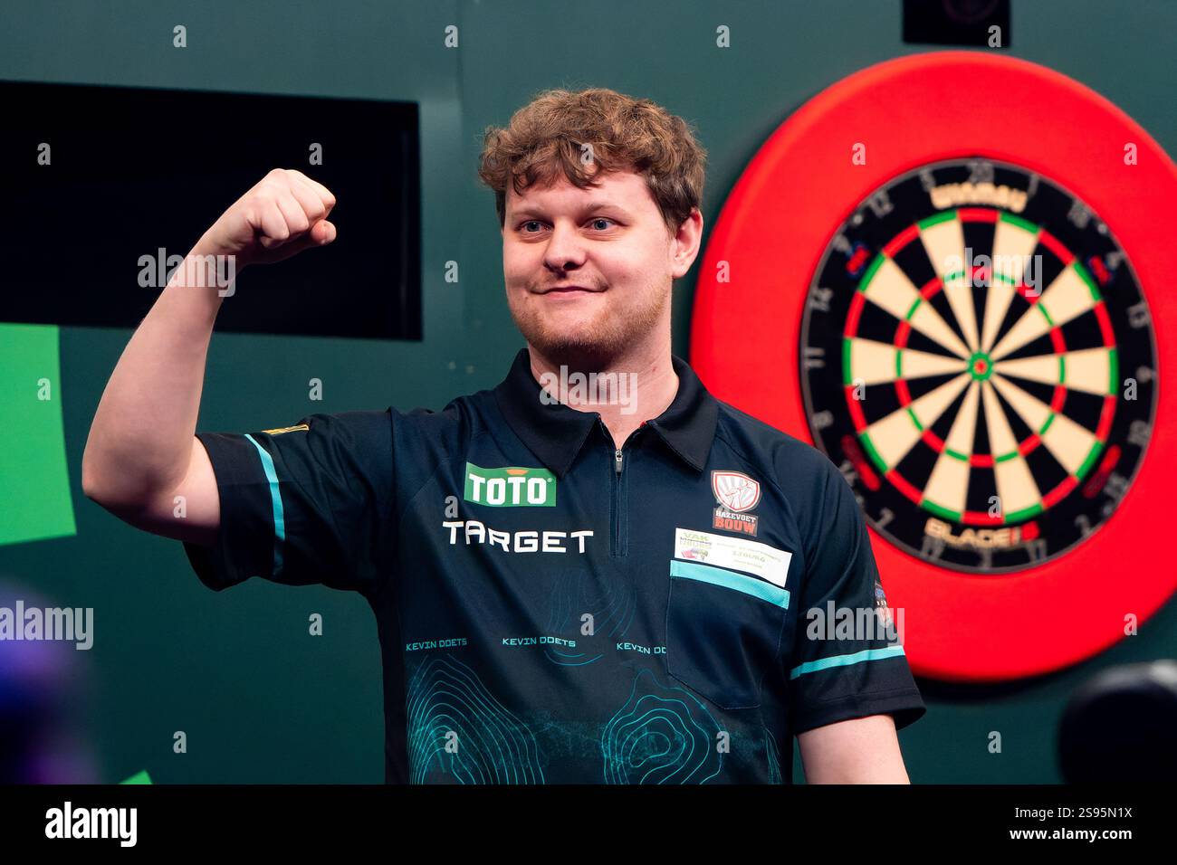 DEN BOSCH, NETHERLANDS - JANUARY 24: Kevin Doets of the Netherlands ...