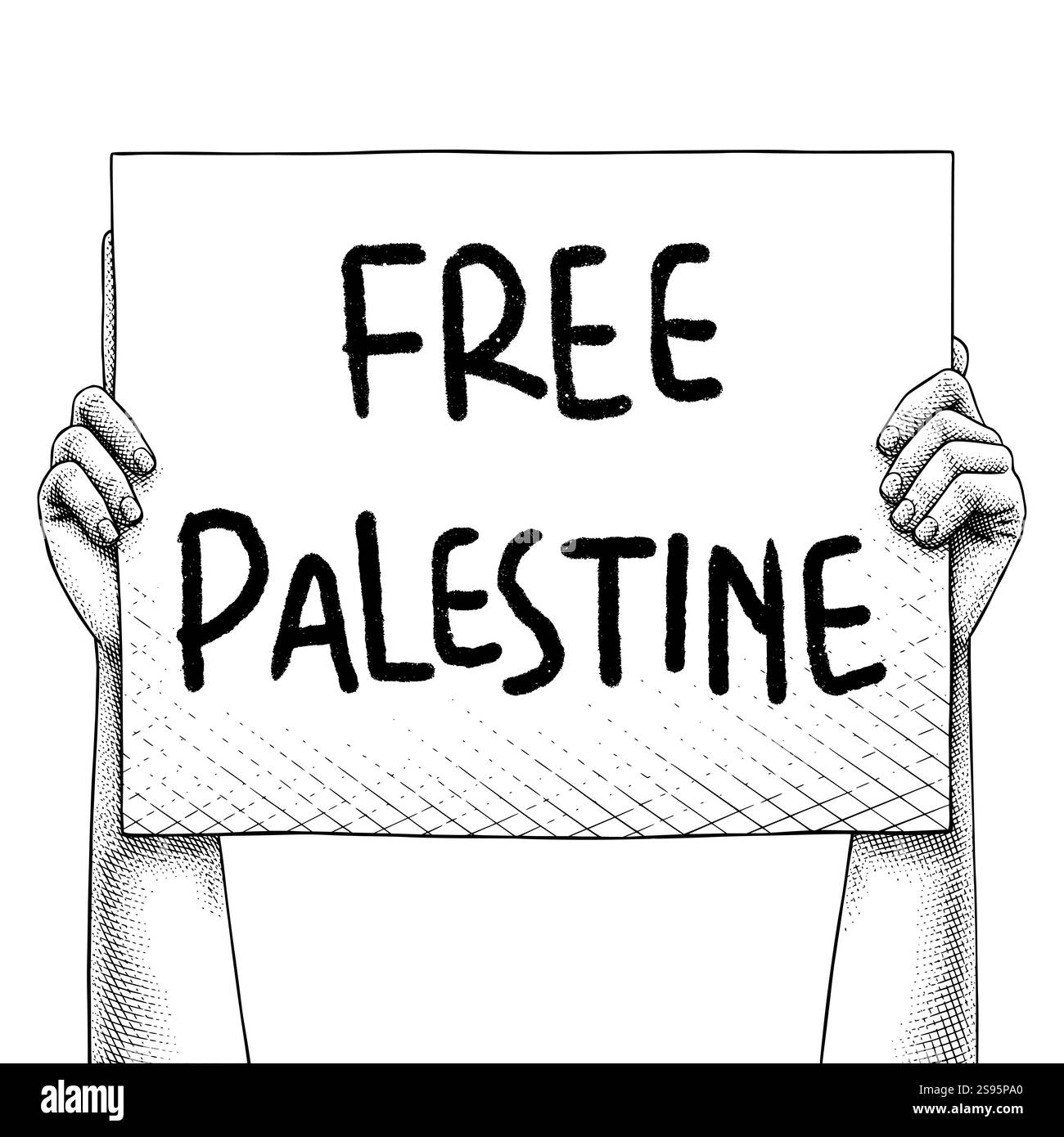 Free palestine march Cut Out Stock Images & Pictures - Alamy